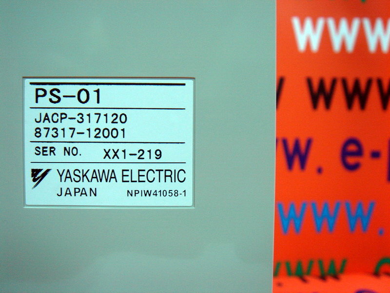 YASKAWA PS-01 JAMSC-317120 - 裕益科技自動化設備可程式編碼器PLC分散式控制系統DCS